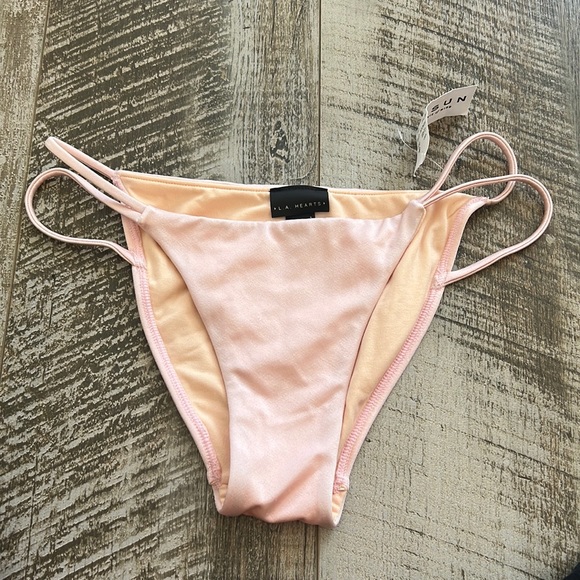 La Hearts | Swim | Light Pink Bikini Bottoms | Poshmark
